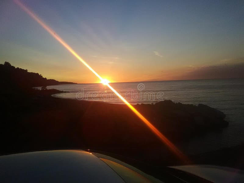 Summer sunrise stock image. Image of beautiful, sunrise - 139131181