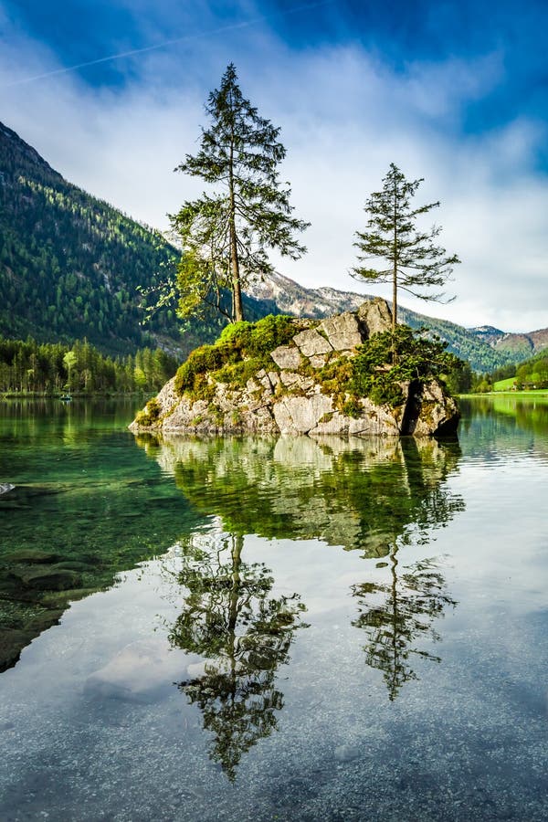 Summer At The Hintersee In Mittersill Salzburg Austria Stock Image ...
