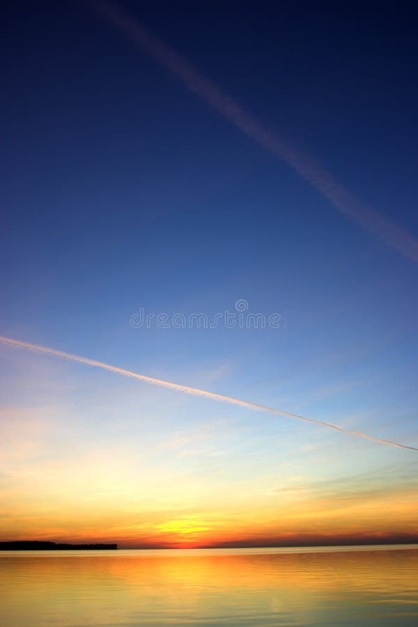 Summer sunset stock photo. Image of depth, relax, beautiful - 1561246