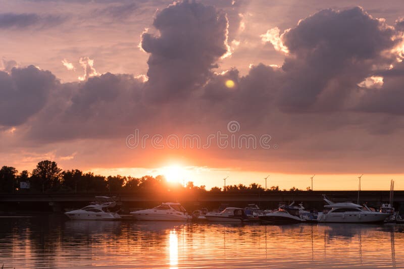 Summer Landscape of the Alps Stock Image - Image of trees, panorama ...