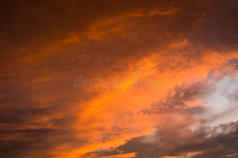 Red Sunset Clouds stock photo. Image of sunrise, color - 101298278