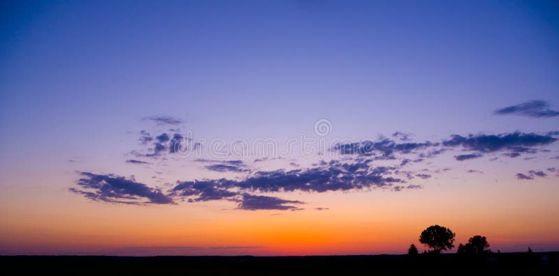 Summer sunset stock photo. Image of fantastic, magical - 35858734