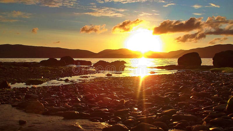 Summer Sunsets in Scotland stock photo. Image of summer - 192087028