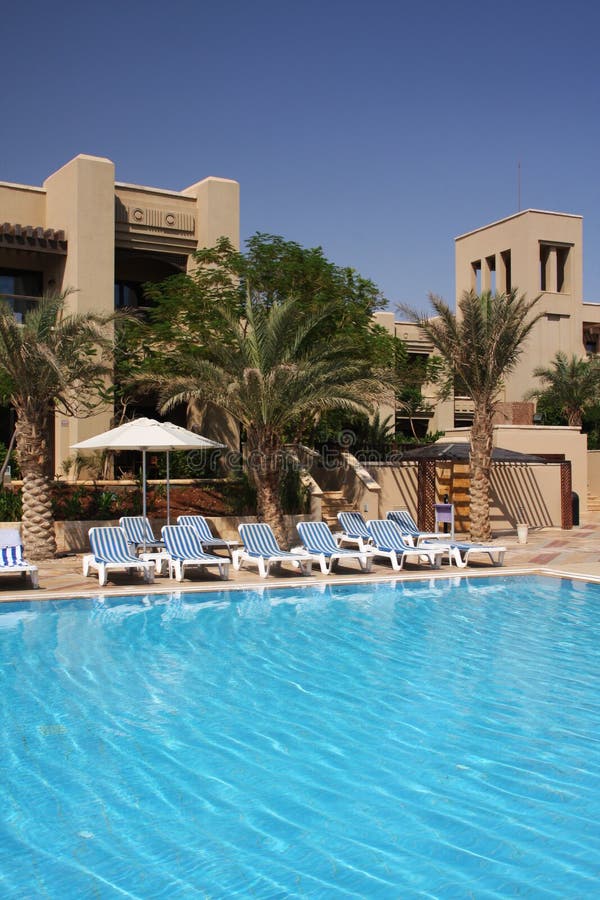 Summer swimming pool stock image. Image of leisure, hotels - 27215889