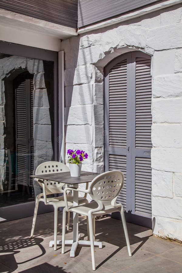 Summer table stock image. Image of door, lock, detail - 70399355