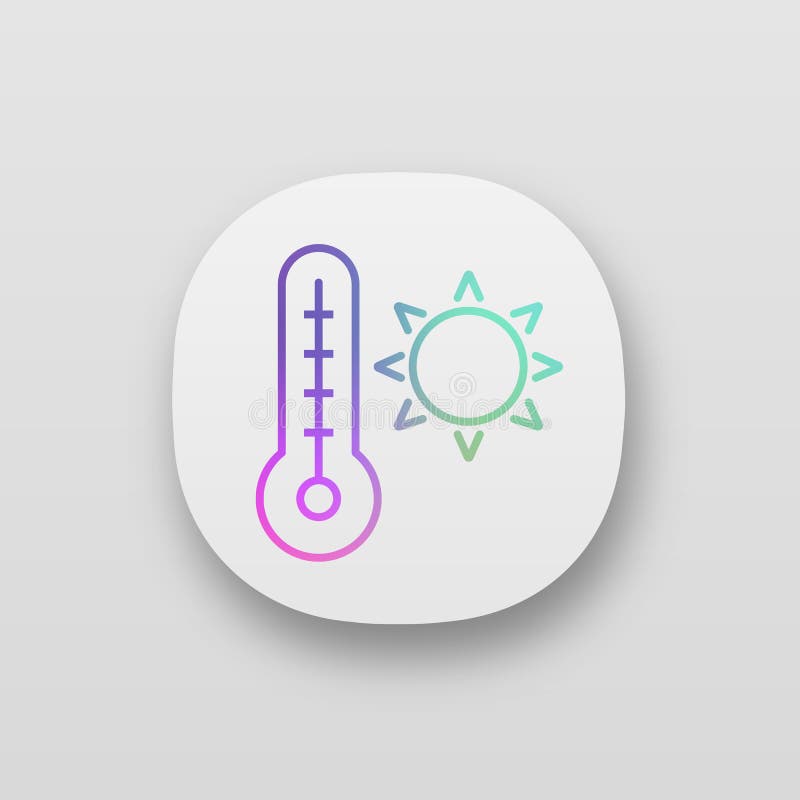 Temperature Thermometer Pixel Perfect Glassmorphism Ui Icon for Dark ...
