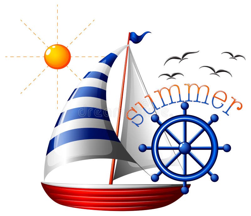 Summer Beach Boat Stock Illustrations – 26,333 Summer Beach Boat Stock ...