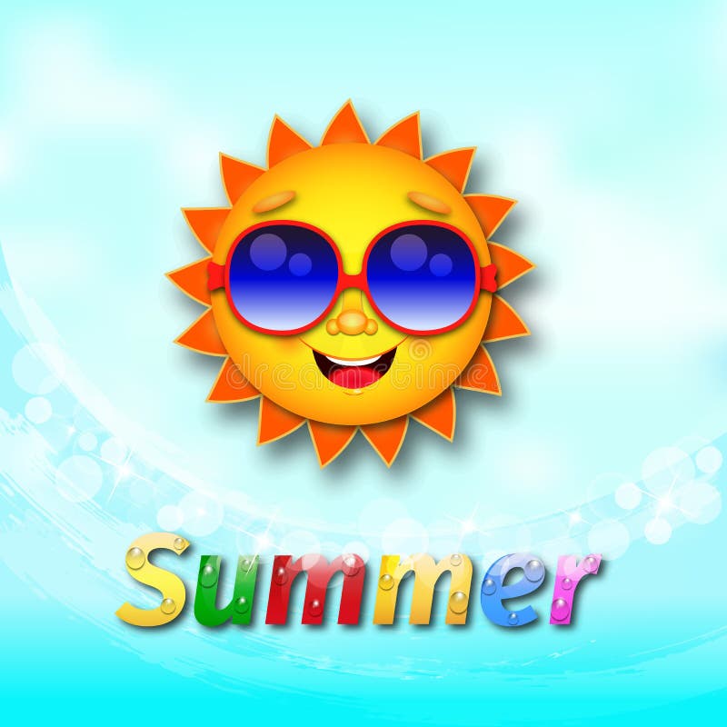 Summer time fun stock illustration. Illustration of rest - 72456006