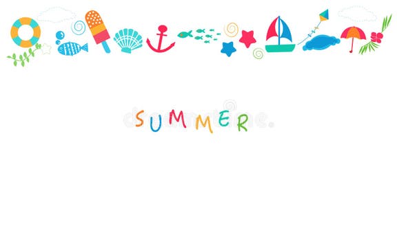 Summer Header Stock Illustrations – 18,945 Summer Header Stock ...