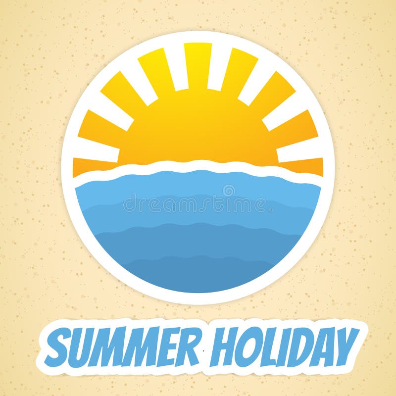 Summer time icon stock vector. Illustration of light - 39926860