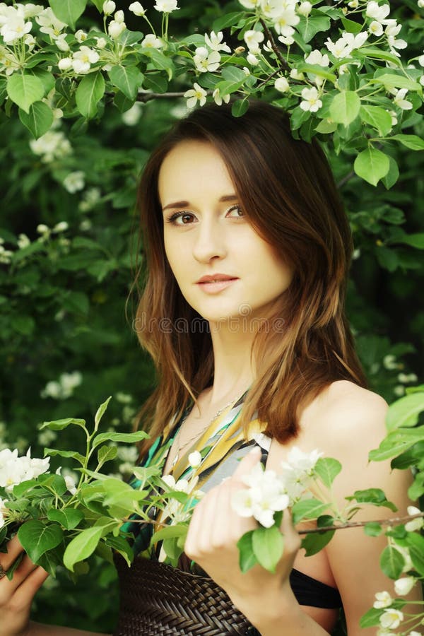 Summer time. stock image. Image of blonde, makeup, hair - 32088445