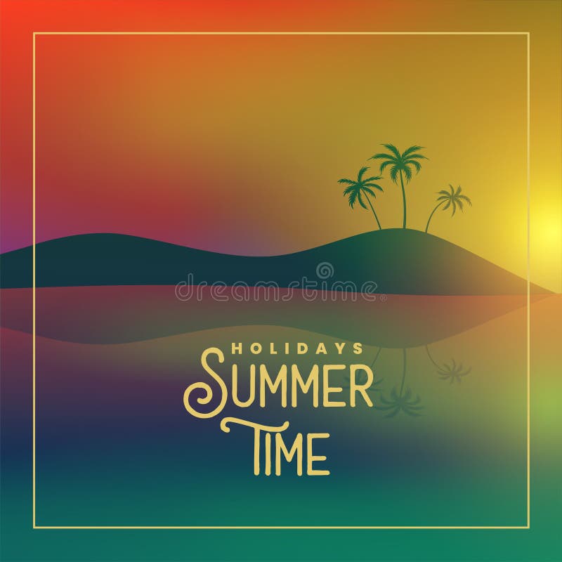 Welcome Sunset Beach Stock Illustrations – 387 Welcome Sunset Beach ...