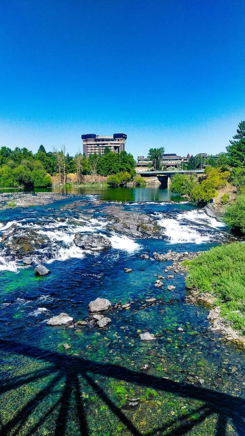 Summer Time in Riverfront Park Spokane Washington Stock Photo - Image ...