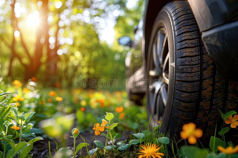 Summer Spring Tires Stock Illustrations – 385 Summer Spring Tires Stock ...