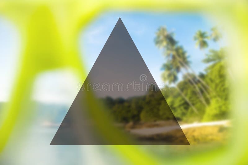 Summer Togetherness Friendship Triangle Copy Space Concept Stock Image ...