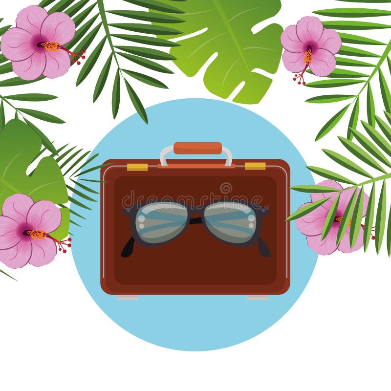 Summer, Travel and Vacation Stock Illustration - Illustration of ...