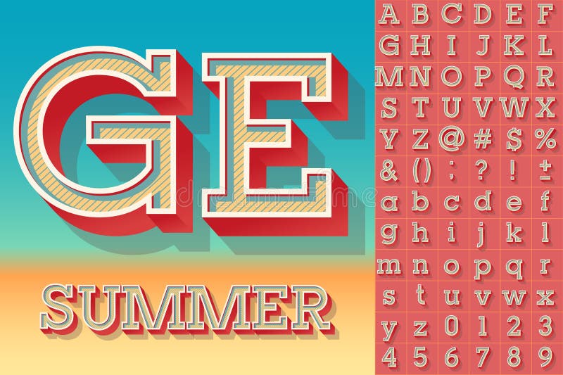 Summer typography design stock vector. Illustration of bright - 48536405