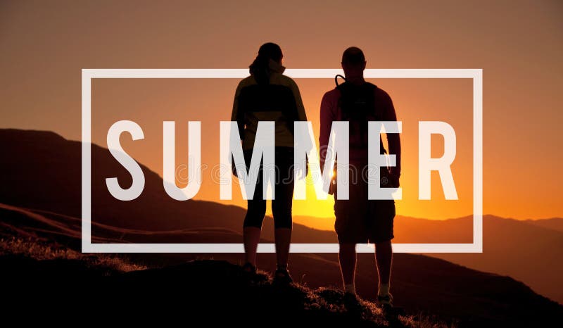 Summer Vacation Fun Holiday Relaxation Break Concept Stock Photo ...