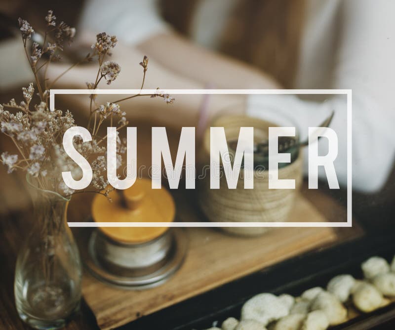 Summer Vacation Fun Holiday Relaxation Break Concept Stock Image ...