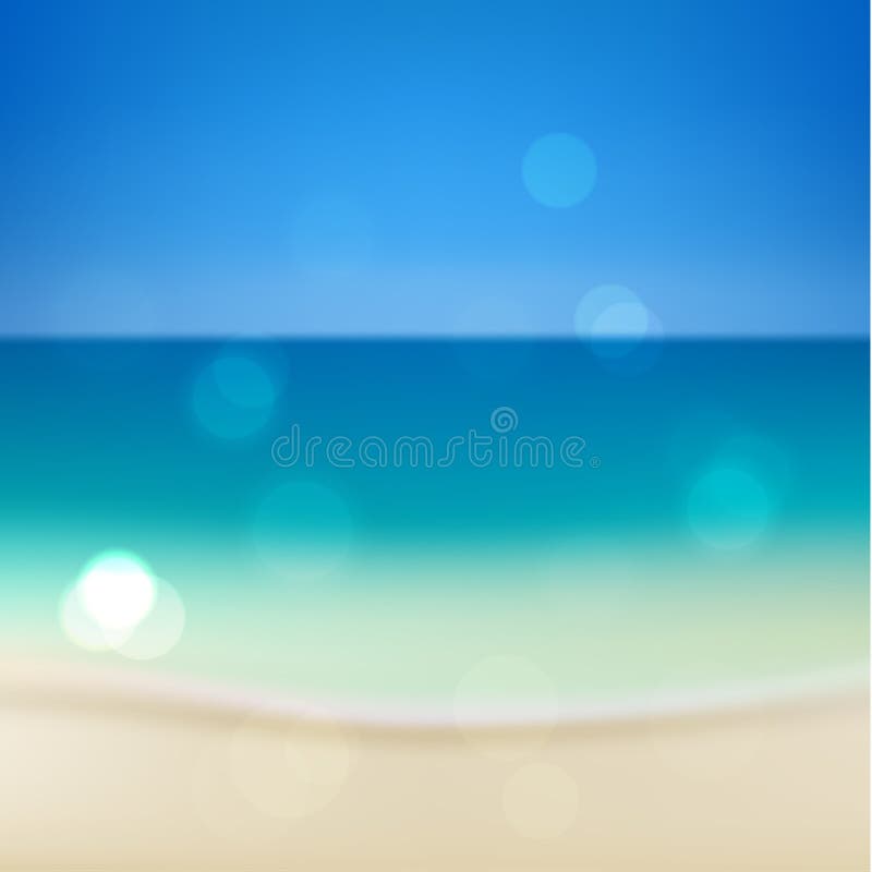 Abstract Beach Illustration Stock Illustration - Illustration of ...
