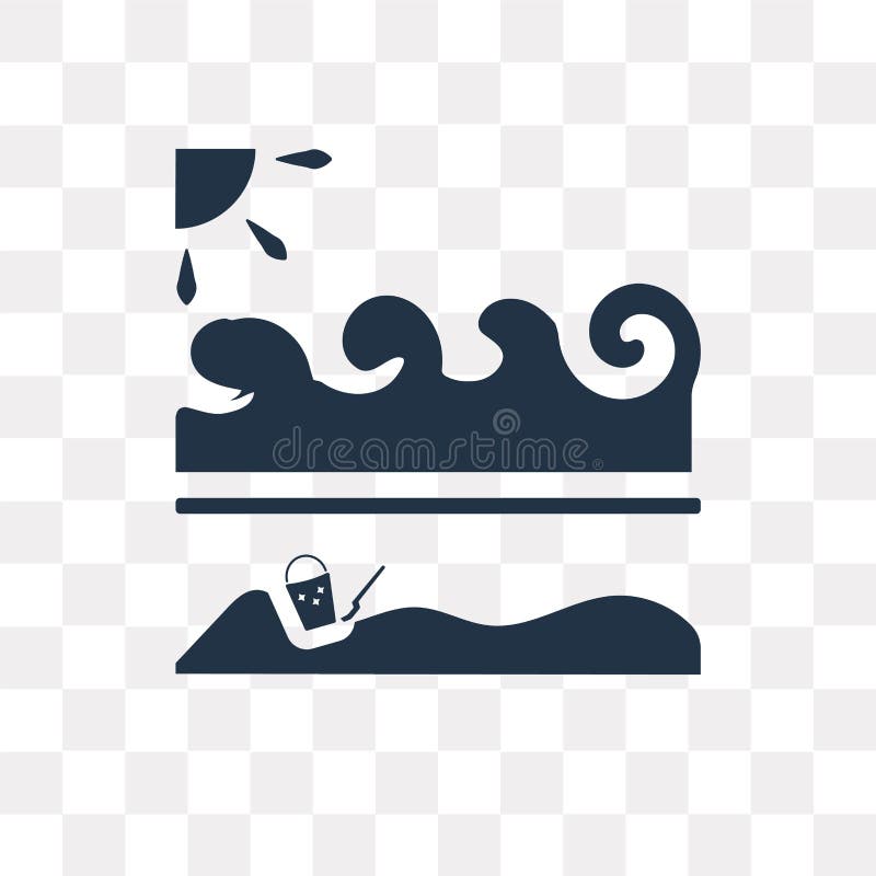 Summer Vector Icon Isolated on Transparent Background, Summer T Stock ...