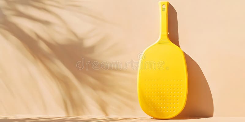 Summer Vibes Yellow Paddle 3D Render Illustration Stock Illustration ...