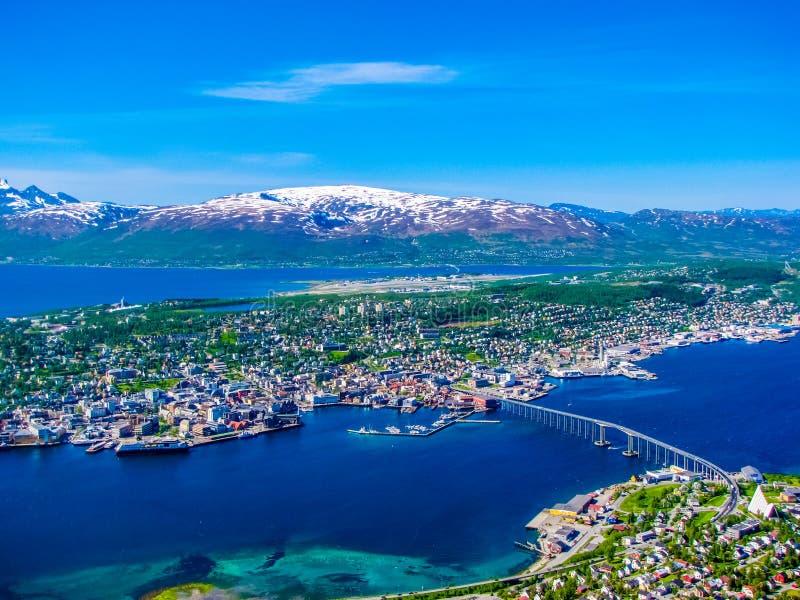 Midnight Sun Tromso Norway Stock Images - Download 122 Royalty Free Photos