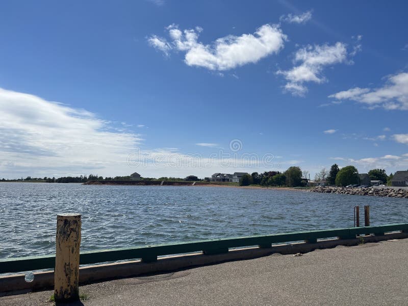 Waterfront in Summerside Prince Edward Island Canada Stock Image ...