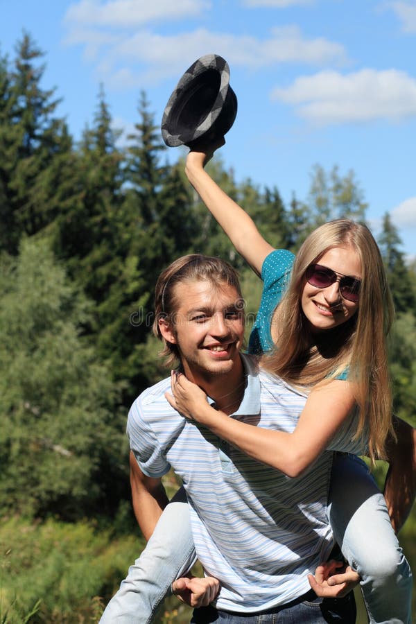 Summer weekend stock image. Image of green, male, love - 10918035