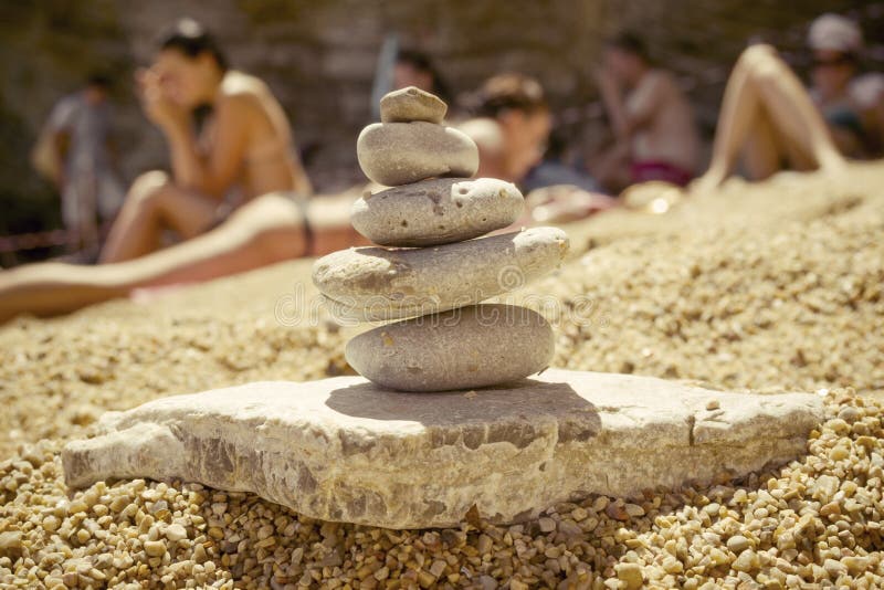 Summer zen stock image. Image of warm, crowded, relax - 34137915