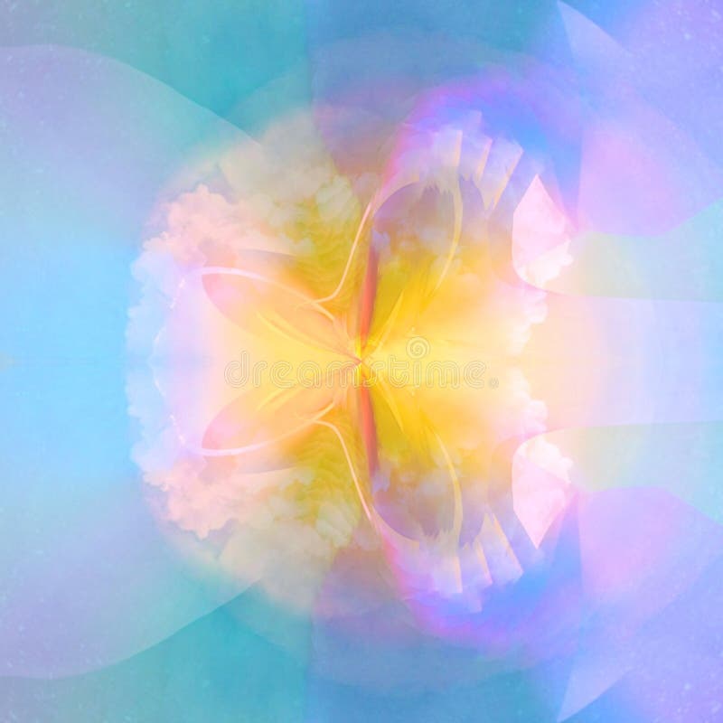 Summers Bloom Abstract Background Colors Shades Shapes and Blurs Stock ...