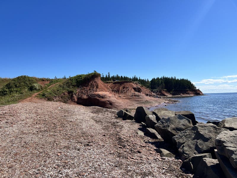 Summerside and Area Beach and Harbour Stock Photo - Image of 2022 ...
