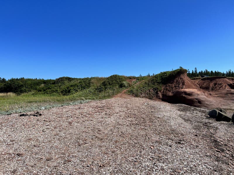Summerside and Area Beach and Harbour Stock Photo - Image of prince ...