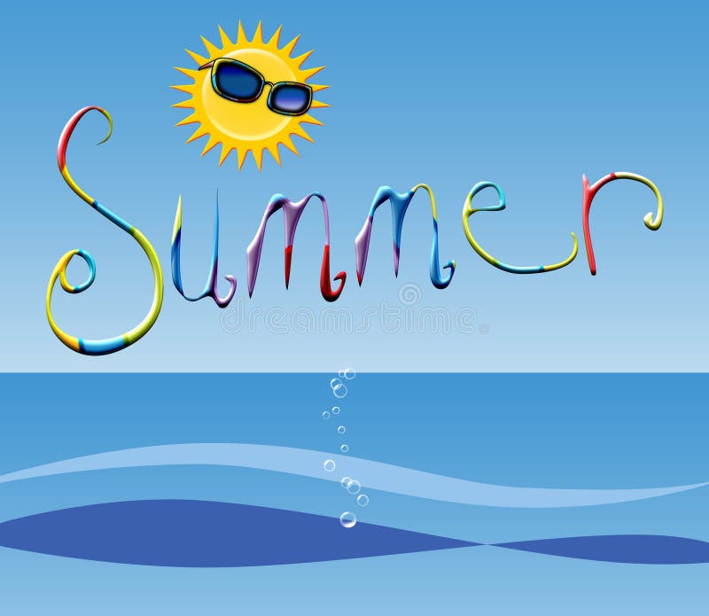 End of Summer stock illustration. Illustration of sale - 1024508