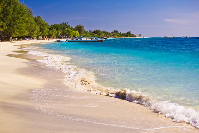 Summertime at the beach stock image. Image of beach, ocean - 24061021