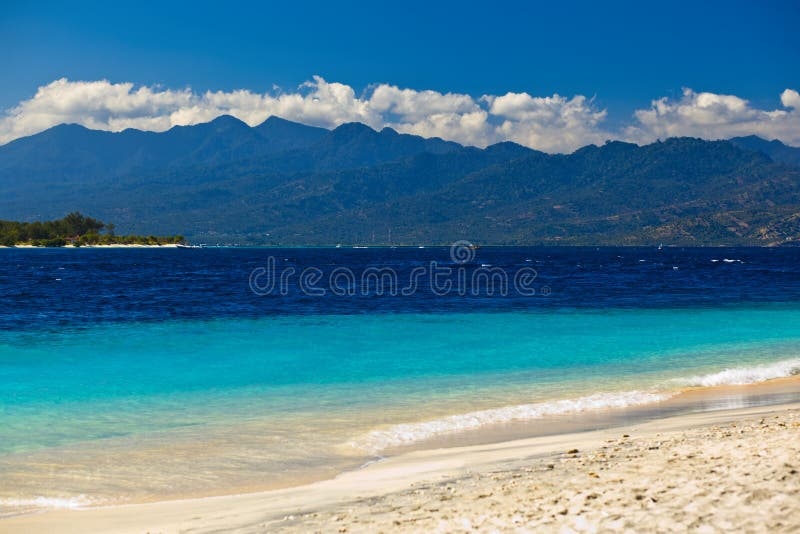 Summertime at the beach stock photo. Image of gili, travel - 24061398