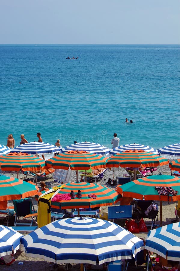 Summertime at the Beach editorial image. Image of ocean - 43506775