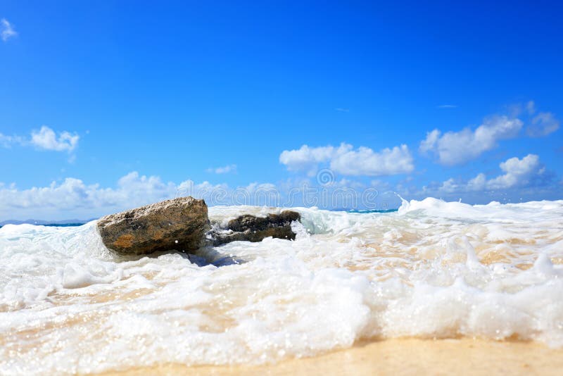 Summertime at the beach stock photo. Image of coastal - 58346960