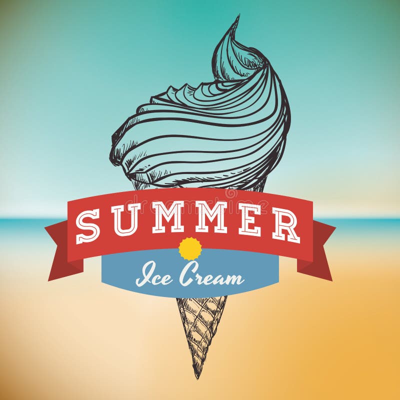 Summertime design stock vector. Illustration of beautiful - 58661704