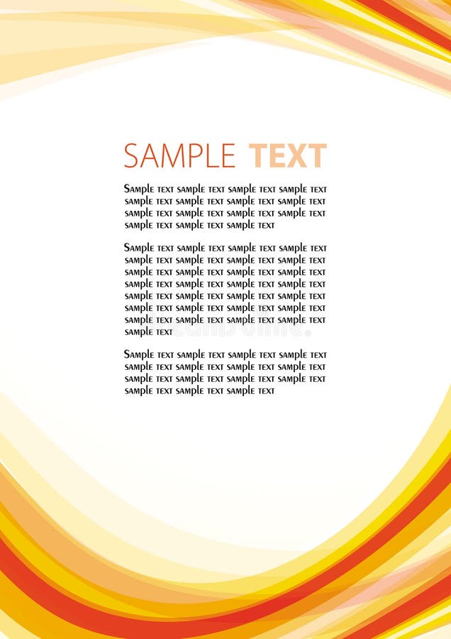 Summery background stock vector. Illustration of flowing - 10671729