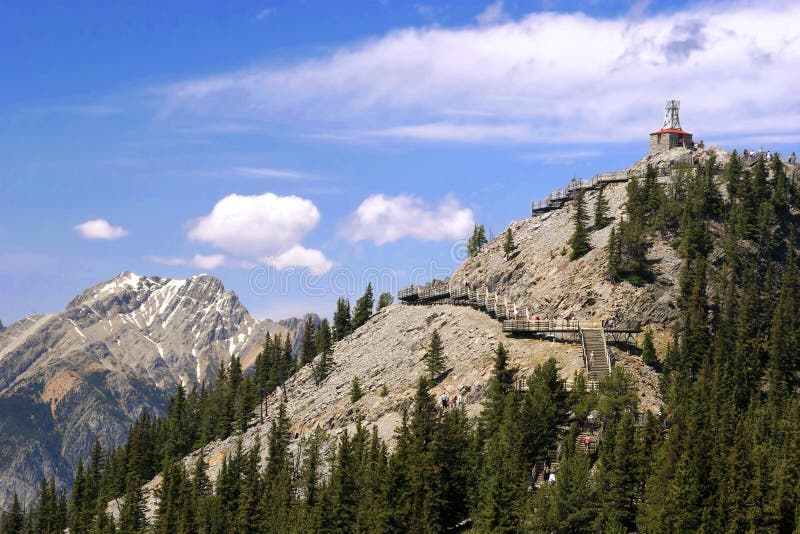 The summit stock image. Image of alley, travel, clouds - 8486535