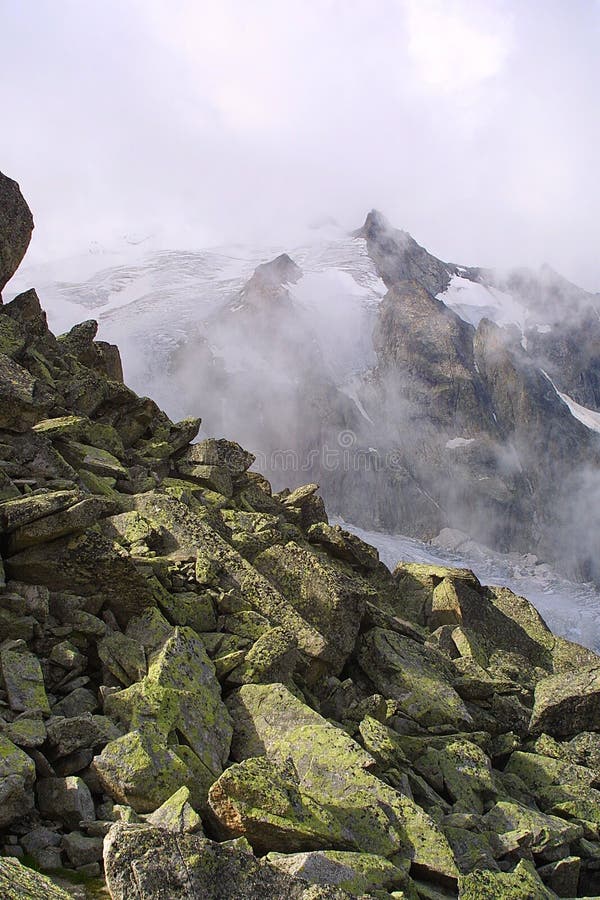 Summit - alpine view stock photo. Image of area, himalaya - 1902784