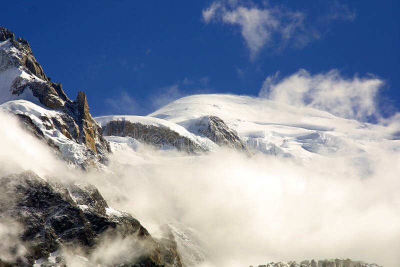 Summit - alpine view stock photo. Image of block, glacier - 1902852