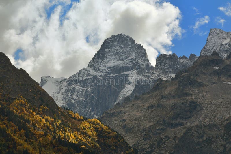 Summit stock photo. Image of dark, crag, stone, landscape - 62786312