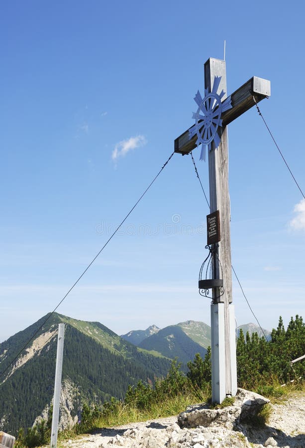 Summit Cross stock image. Image of alpine, peak, landscape - 26738173