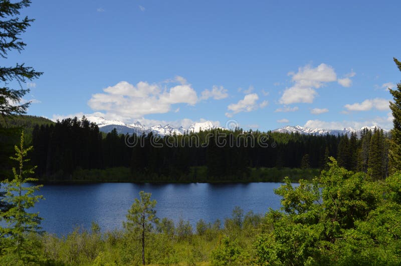 Summit Lake stock image. Image of summer, summit, highway - 31524681