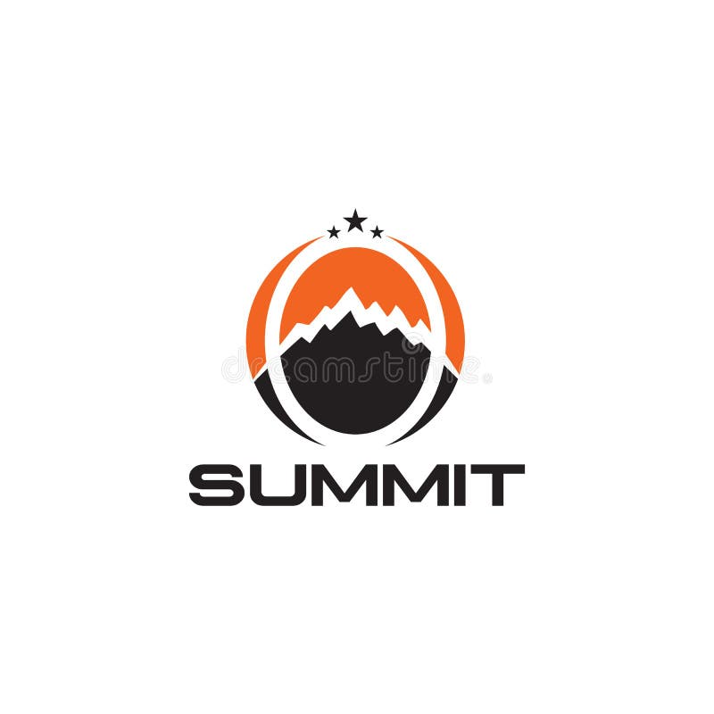 Summit Logo Icon Design Vector Template Stock Vector - Illustration of ...