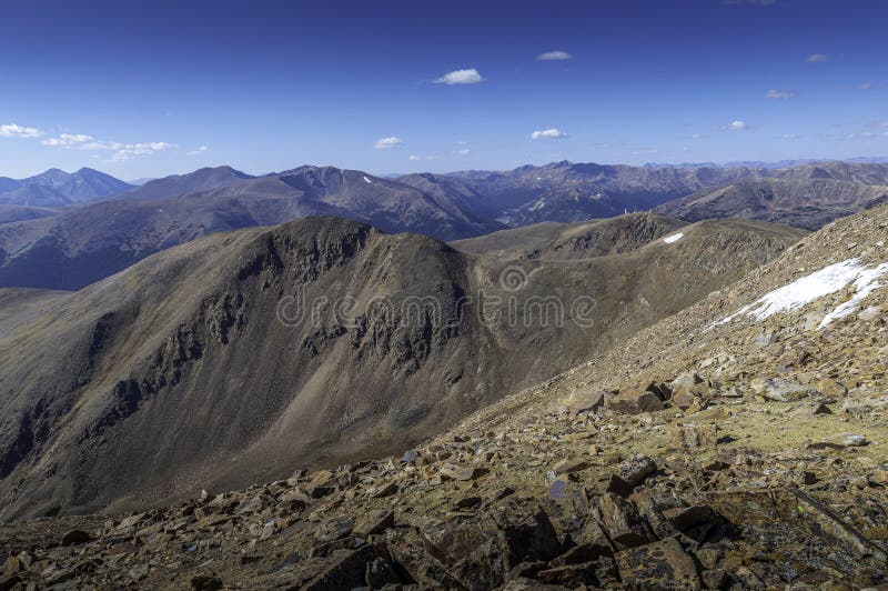Mount Flora Summit Views stock photo. Image of elevation - 216562216