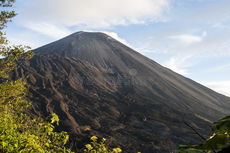 Summit of the Pacaya Volcano in Guatemala Stock Image - Image of ...