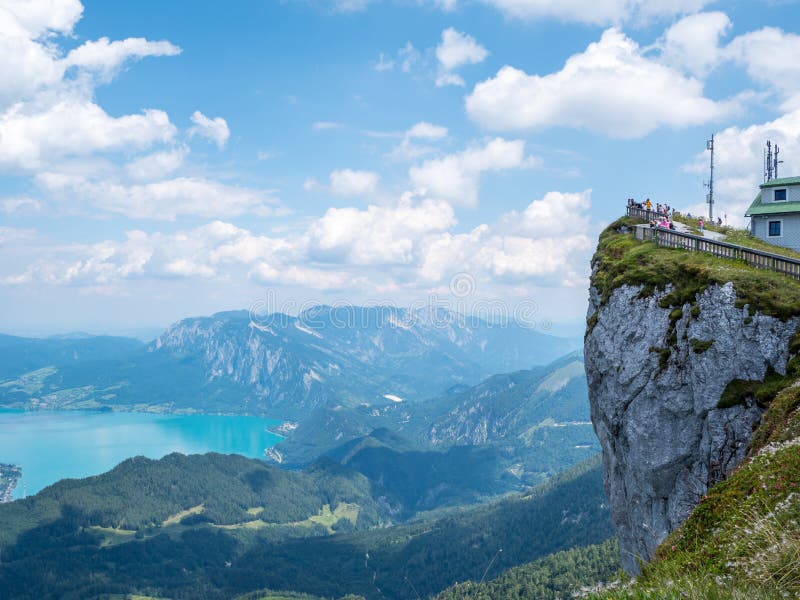 Schafberg, Austria stock photo. Image of panorama, summer - 41589558